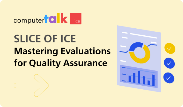 Slice of ice Recap – Mastering Evaluations